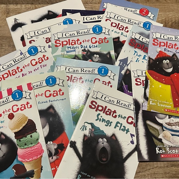 Splat the Cat | Other | Splat The Cat I Can Read Book Set | Poshmark